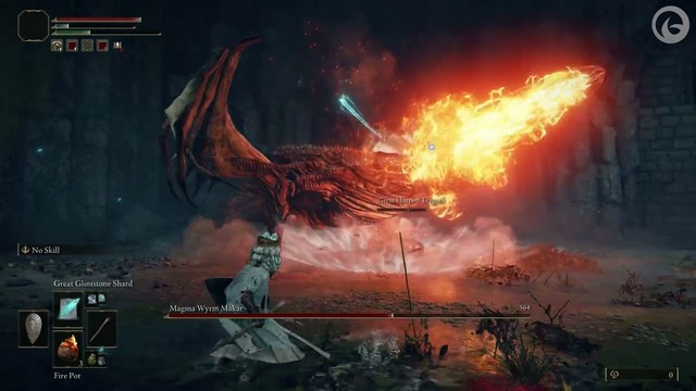 Cách đánh bại Magma Wyrm Makar trong Elden Ring